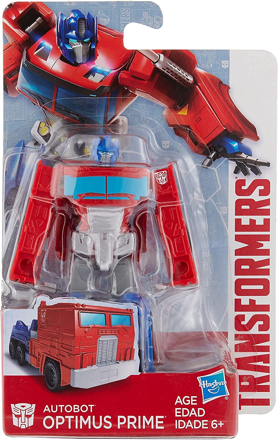 Buy TRANSFORMERS Authentics Optimus Prime Action Figure, 5-Inch Toy ...