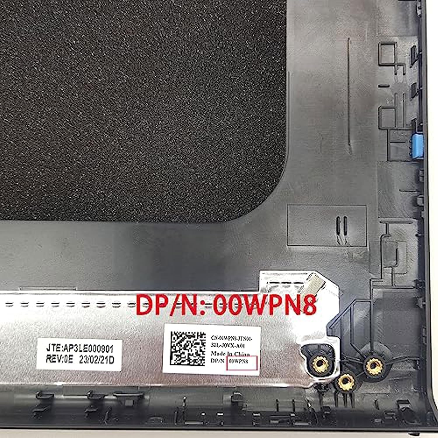 Jxjslp Reemplazo LCD contraportada tapa tapa frontal bisel marco con ...