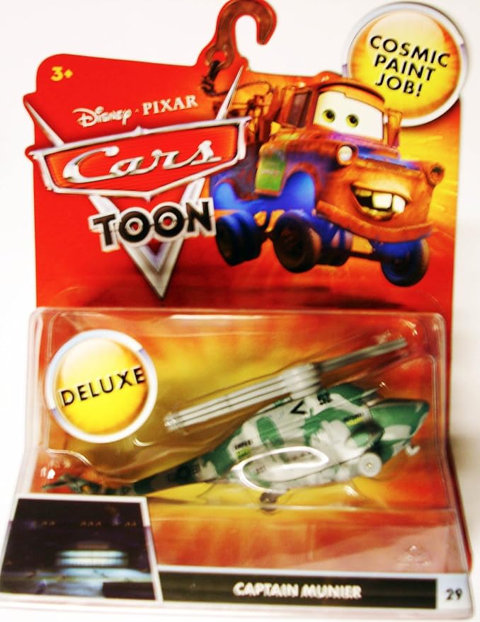 Cars Toon Character Mega Size Vehicle - Captain Munier #29 : Amazon.fr ...