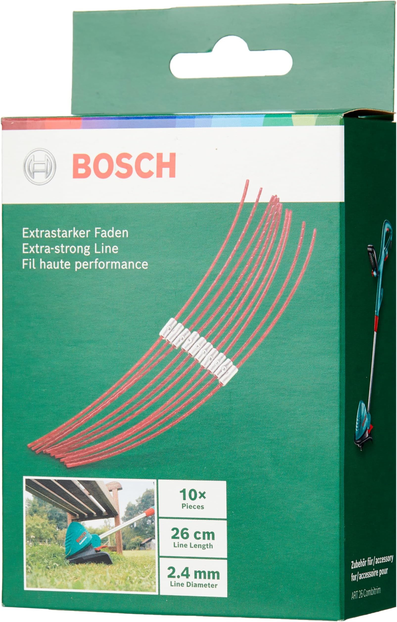 Bosch Home And Garden 06008A5870 ART 24 Electric Grass Trimmer Cutting bosch-home-and-garden-06008a5870-art-24-electric-grass-trimmer-cutting