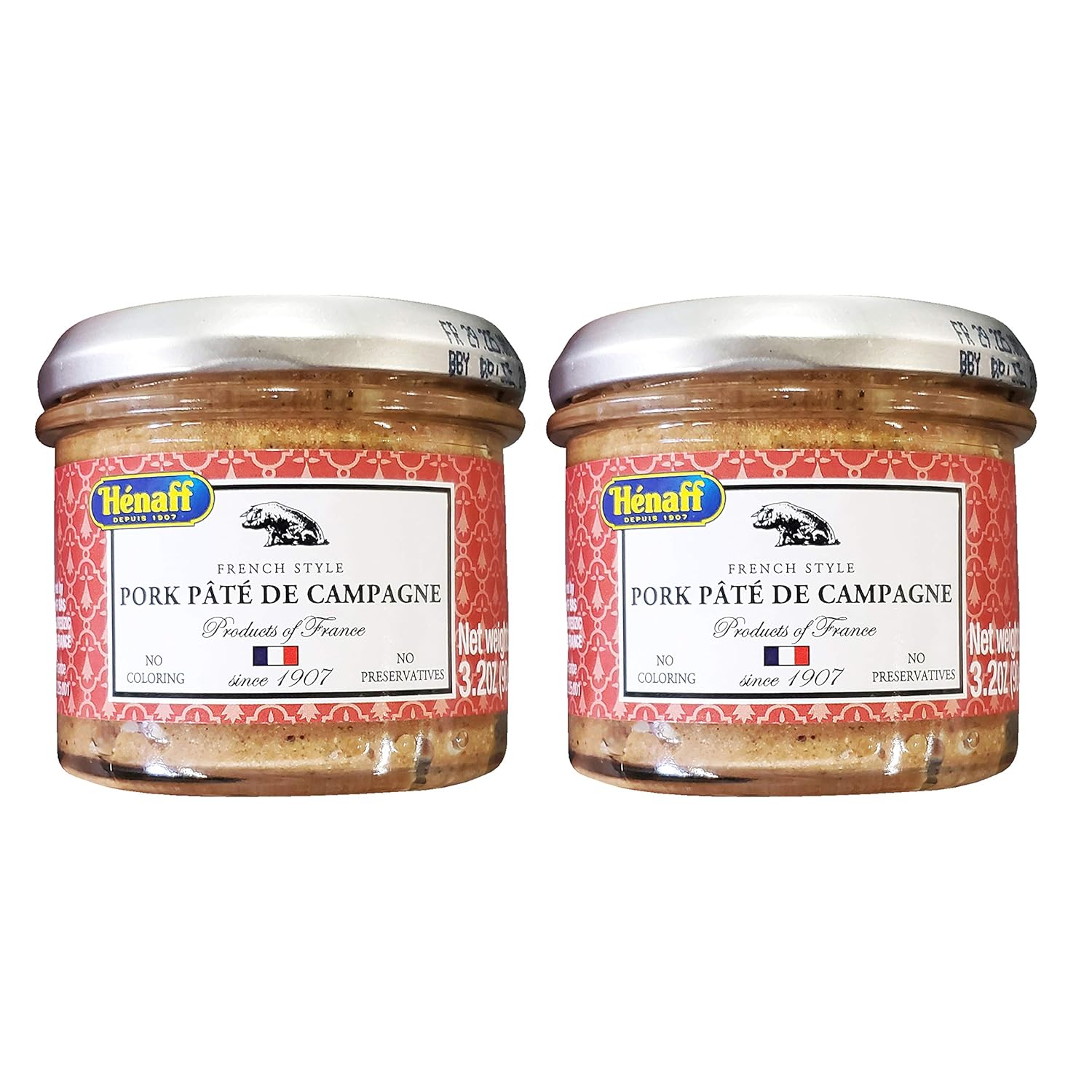 Amazon.com : Henaff French Style Pork Liver 2 Pack (Pork Pate de ...