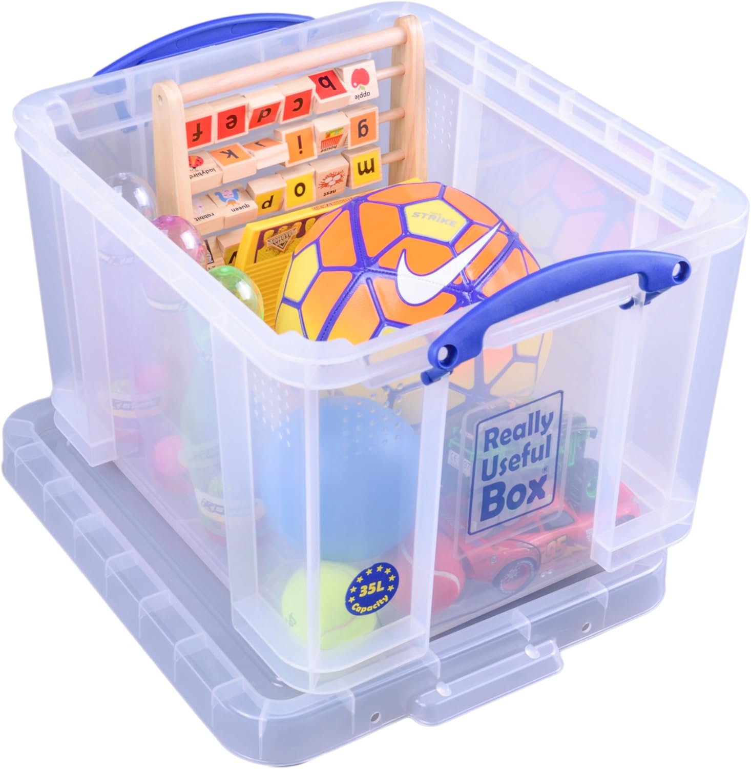 Really Useful Storage Box 35 Litre Clear Ref 35C : Amazon.co.uk: Home ...