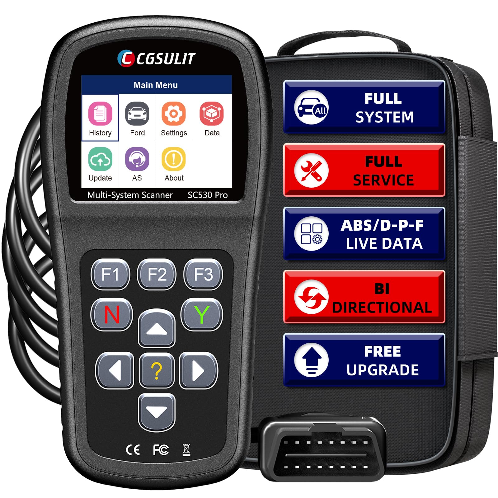 Vgate vLinker MC+ (BT3.0/BLE4.0) OBD2 Scanner Code Reader Diagnostic ...