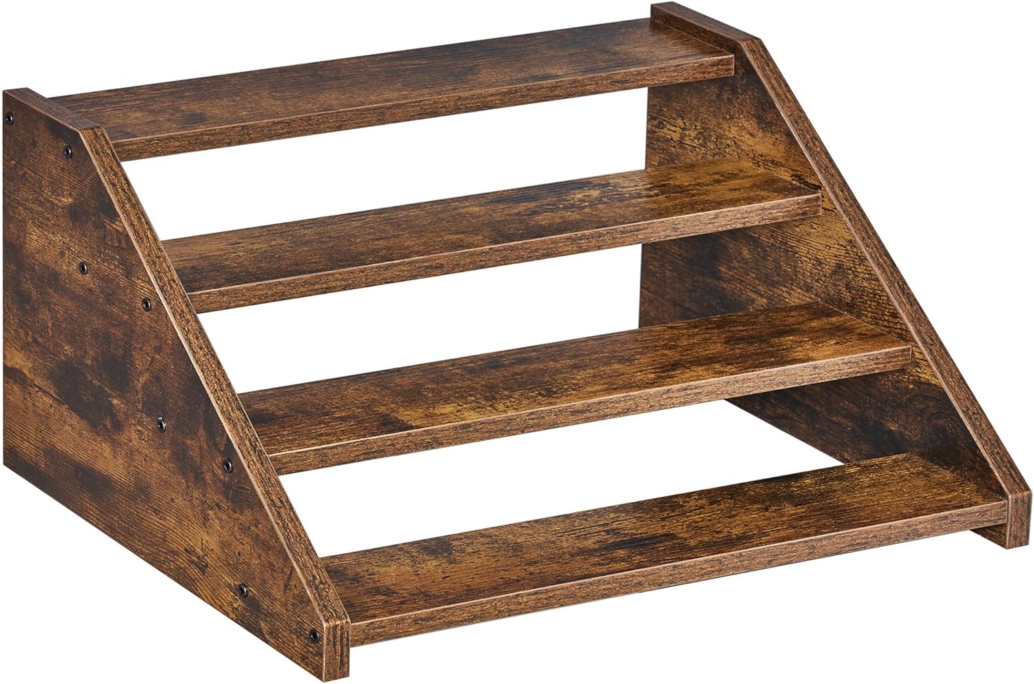 Amazon.com: HOMCENES 4-Tier Wood Display Stand, Display Riser, Display ...