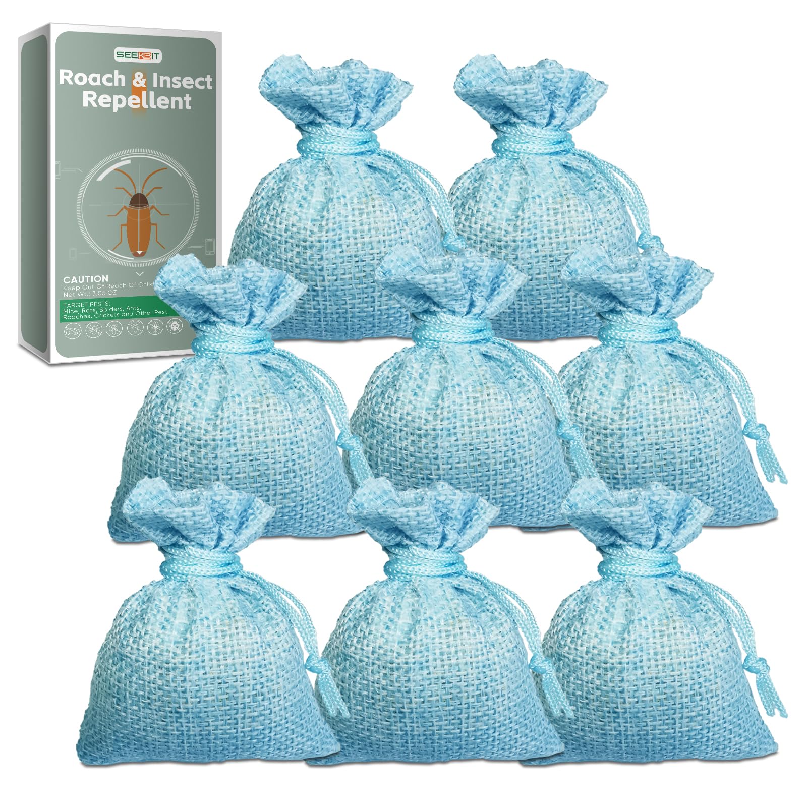 Roach Repellent Large Natural Cockroach Repellent Pouches Repels Ant ...