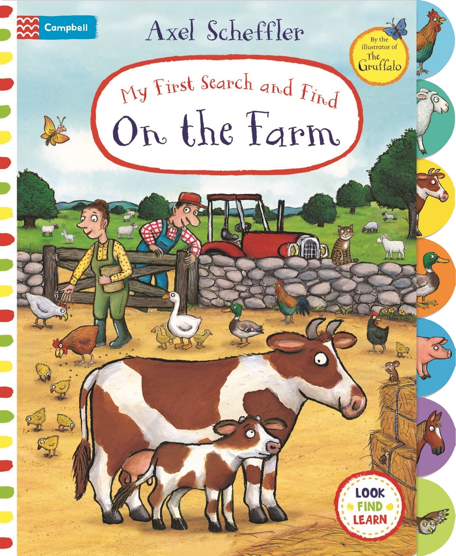 My First Search and Find: on the Farm: Campbell Books, Axel Scheffler ...