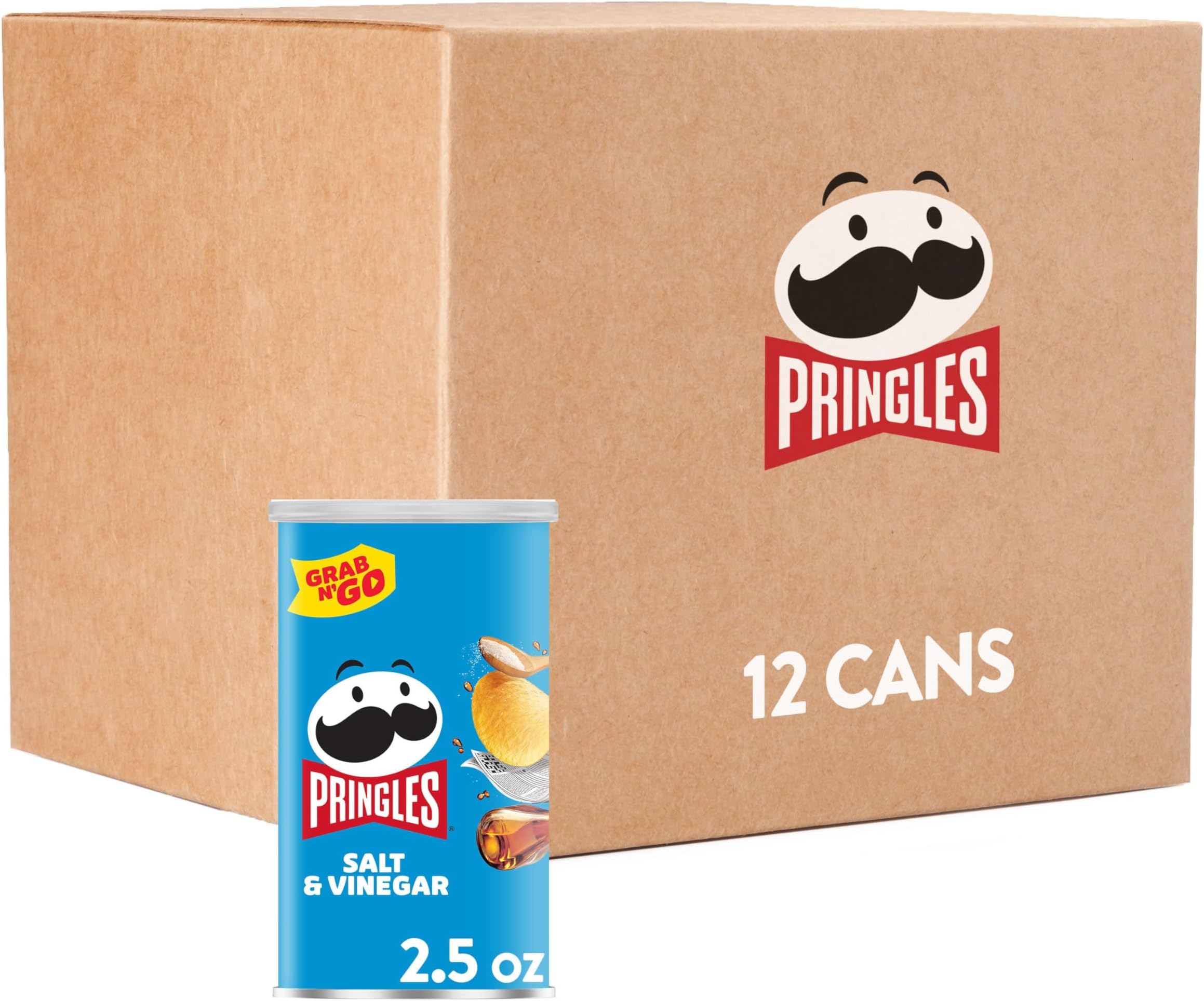 Amazon.com: Pringles Potato Chips Variety Bundle: (1) Cheddar Cheese 5 ...