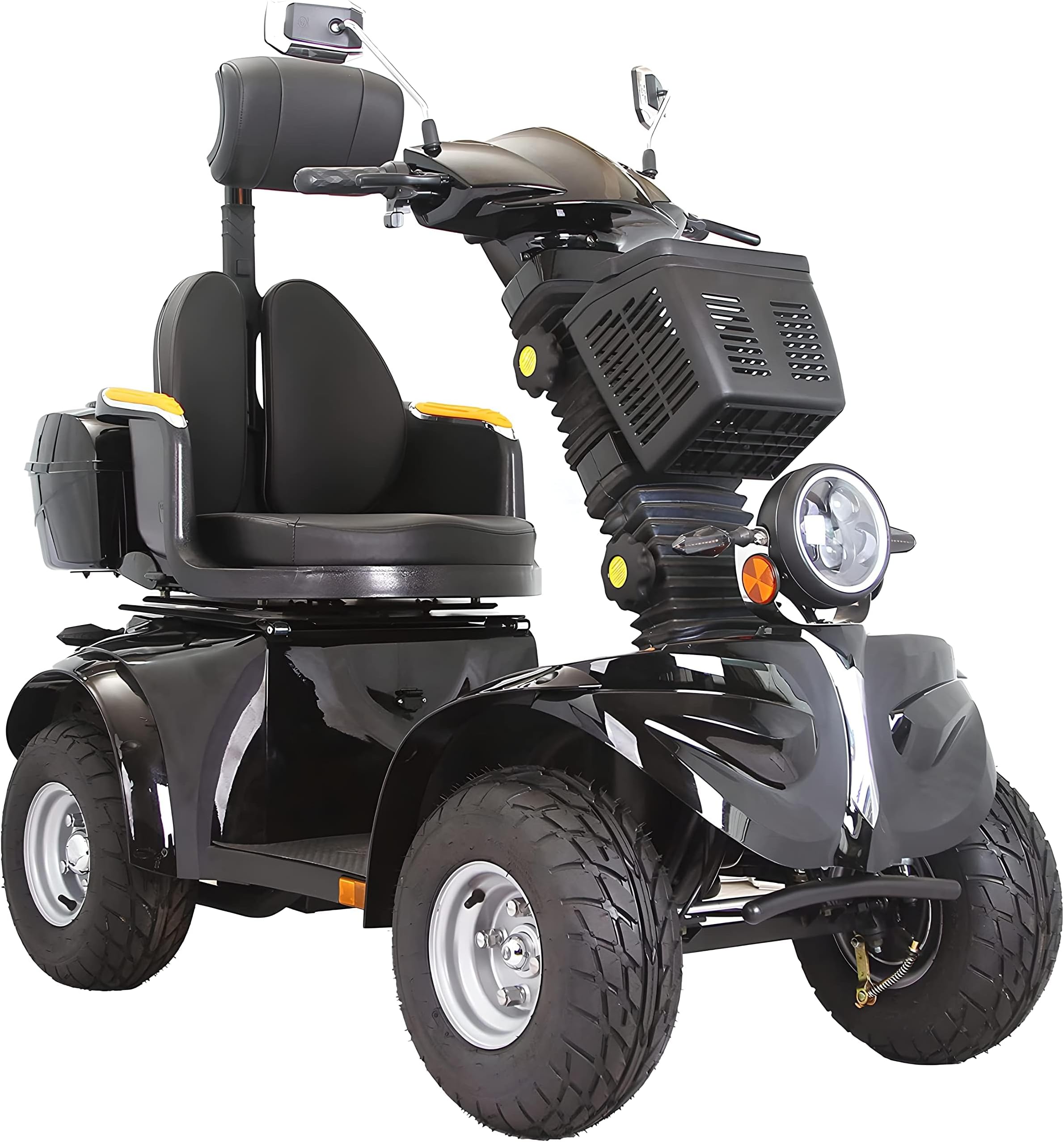 Amazon.com: Heavy Duty Mobility Scooter for Seniors & Adults 500lbs ...