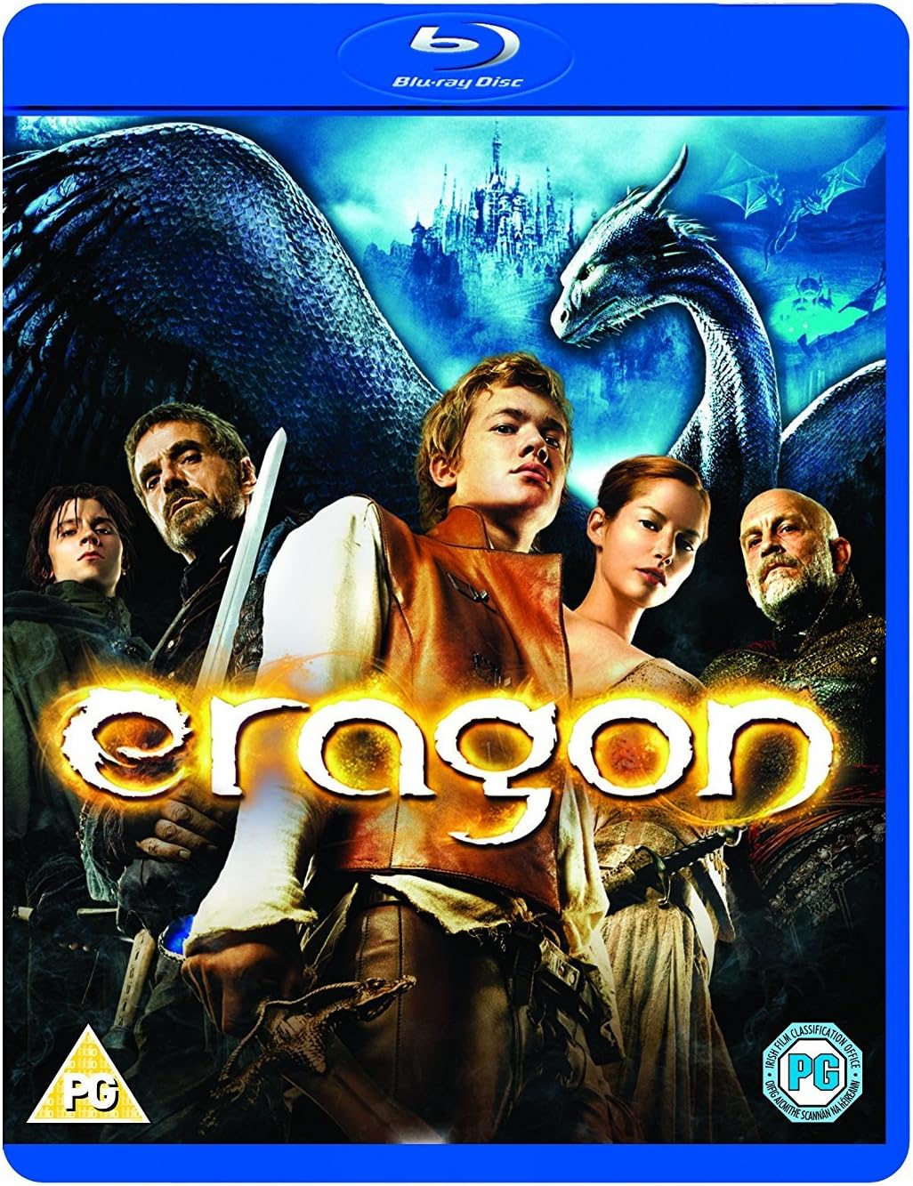 Eragon [Blu-ray]: Amazon.co.uk: Edward Speleers, Jeremy Irons, Sienna ...