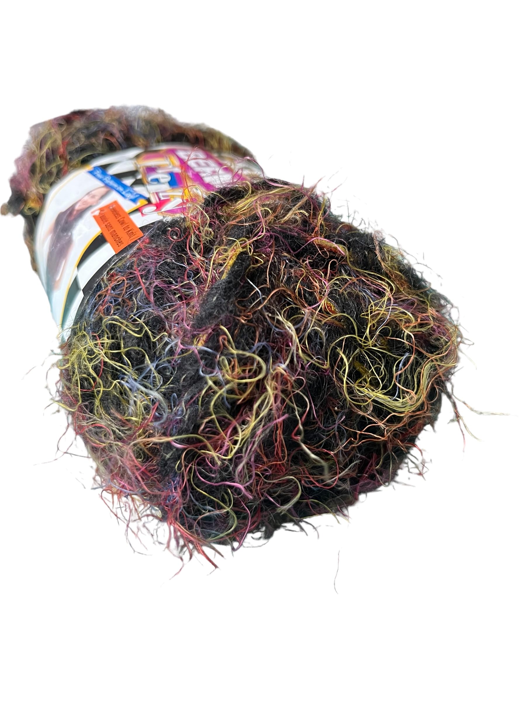 Ovillo Lana Hilo Grueso De Acrílico/lana, L. 15 M, Mega , Negro, 300 Gr ...