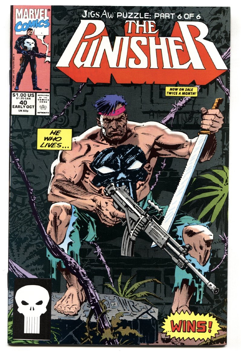 Punisher Jigsaw Comic