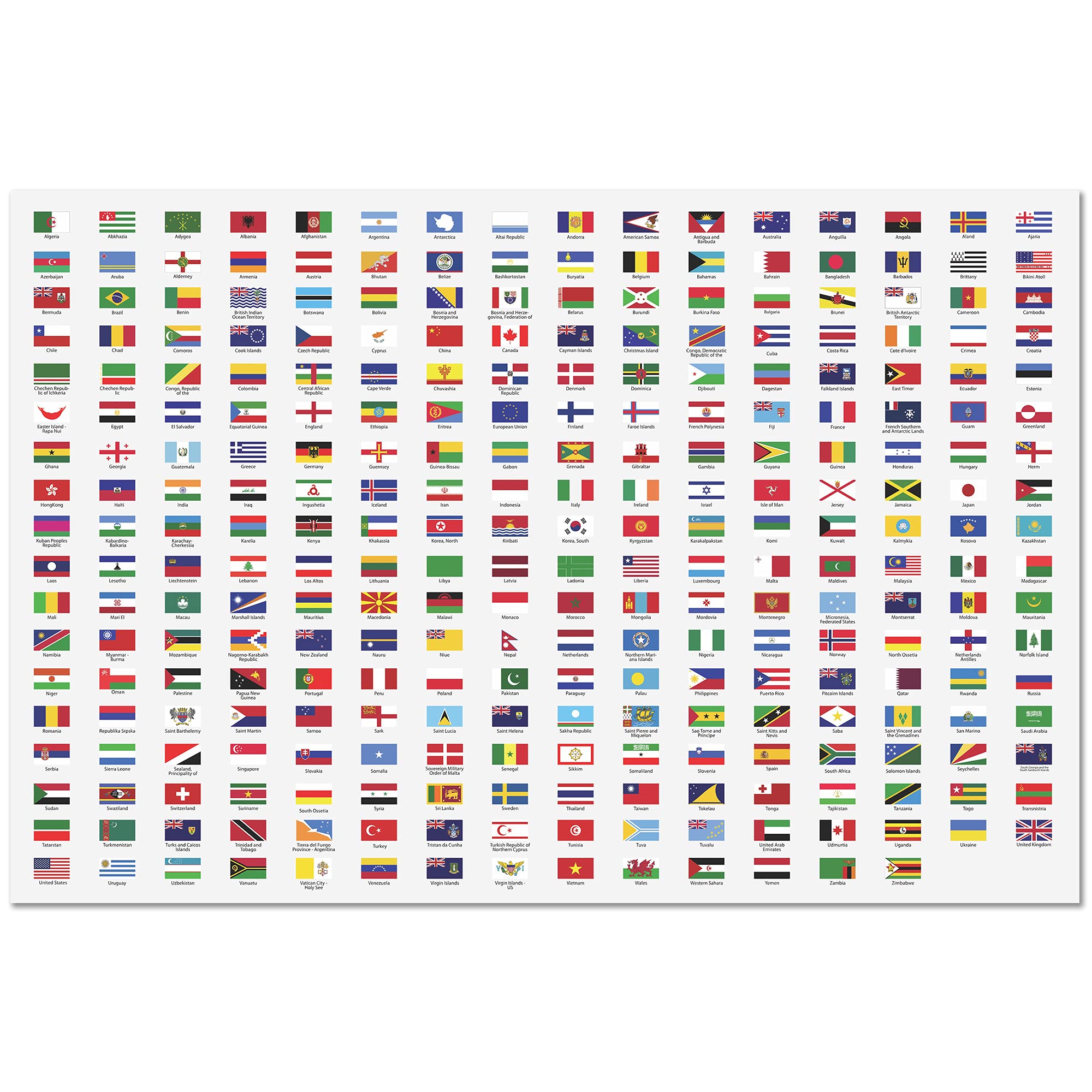 All Countries Flag Map With Globe World Flags Icon Graphic, 54% OFF