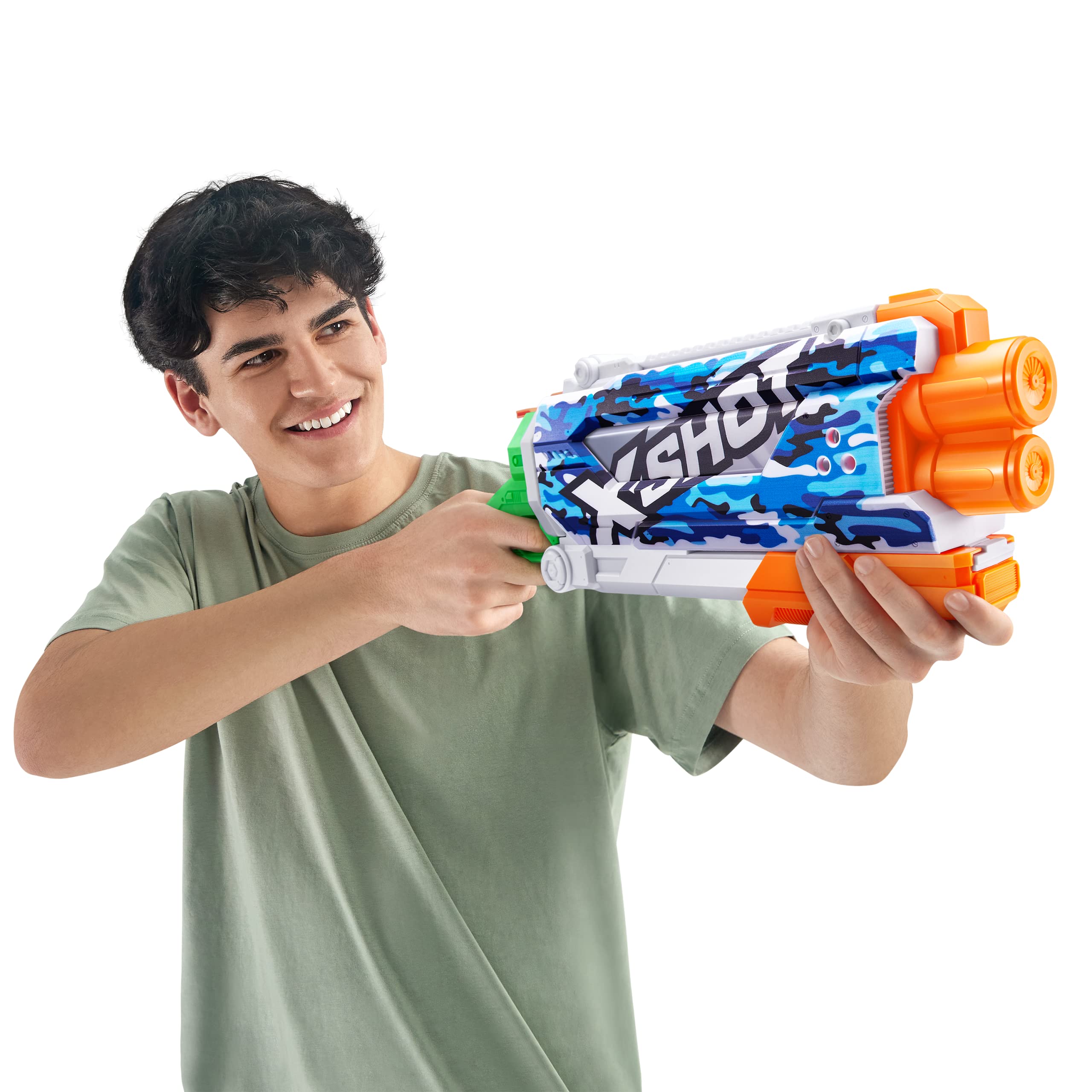 Snapklik.com : X-Shot Water Fast-Fill Skins Pump Action Water Blaster ...