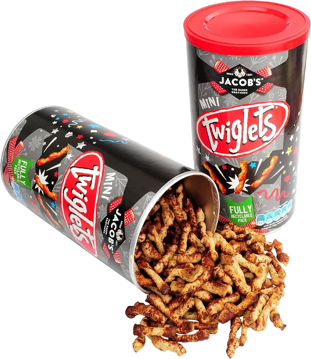 Twiglets Tub Jacob's Mini Twiglets 200g X2 : Amazon.co.uk: Grocery