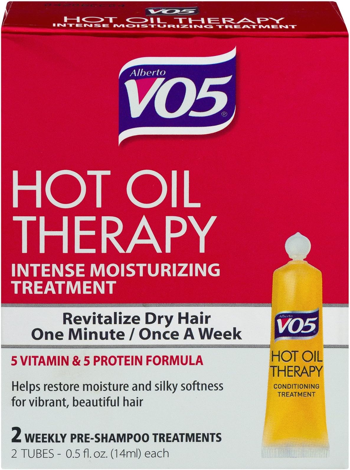 Amazon.com : Alberto Vo5 Hot Oil Intense Conditioning Treatment, 0.5 ...