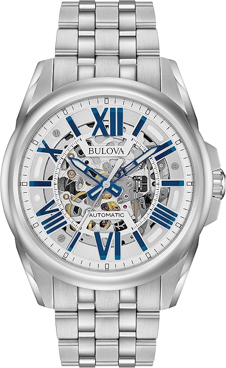 Amazon.com: Bulova Men's Classic Sutton 3-Hand 21-Jewel Automatic Watch ...