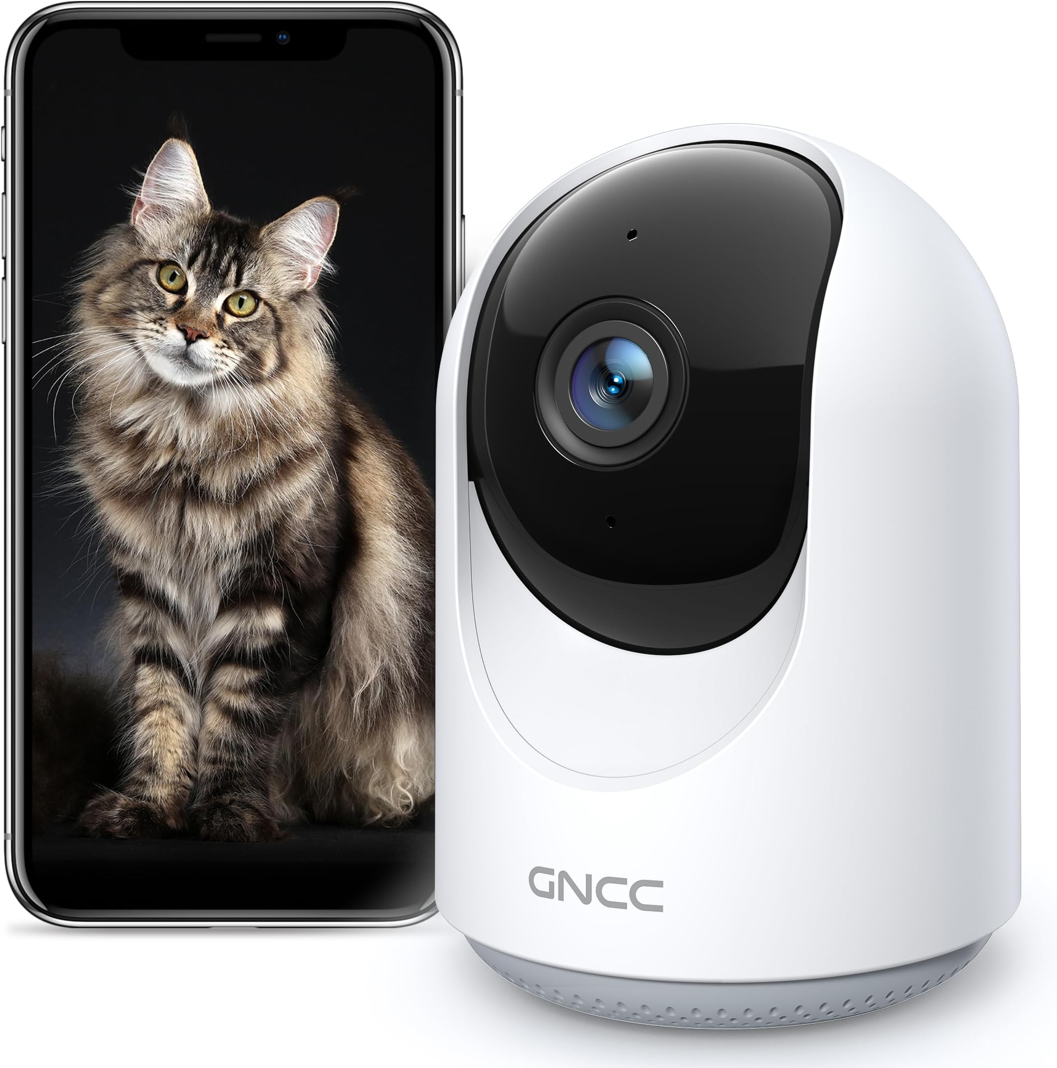 GNCC Pet Camera, Dog Camera, Pet Cameras with APP, Cat Camera 1080P ...