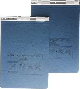 Acco Data Processing Binder, 6-Inch Cap, 8-1/2 X 11-Inch, Blue ...