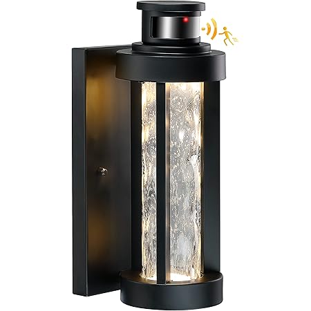 Motion Sensor Outdoor Lights, 3 Lighting Modes LED Integrated Porch ...