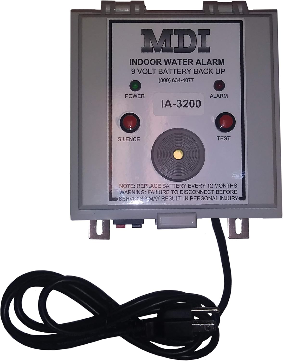 Indoor Tank Alarm (High Water Alarm) - 15 foot Mechanical Mini-Float ...