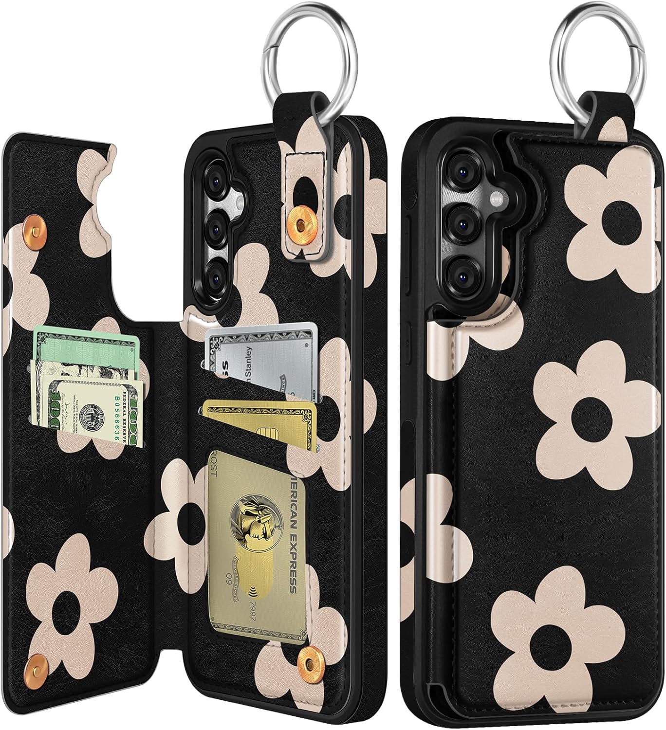 Amazon.com: Shorogyt for Samsung Galaxy S24 Plus/for Samsung Galaxy S25 Plus Wallet Case with ...