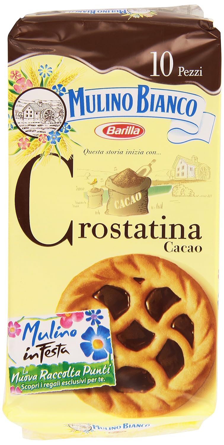 Amazon.com : Mulino Bianco - Crostatina Cacao - 4 pezzi da 400 g [1600 ...