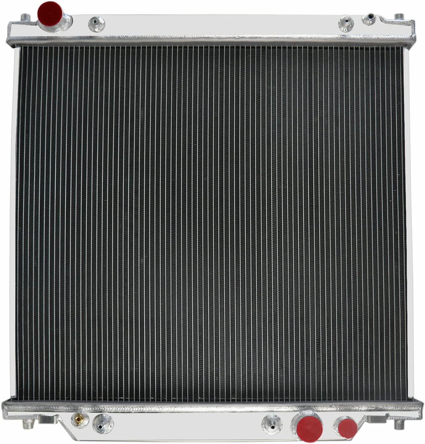ALLOYWORKS 4 Row Aluminum Radiator For Ford F250 F350 F450 F550 6.8L 7 ...