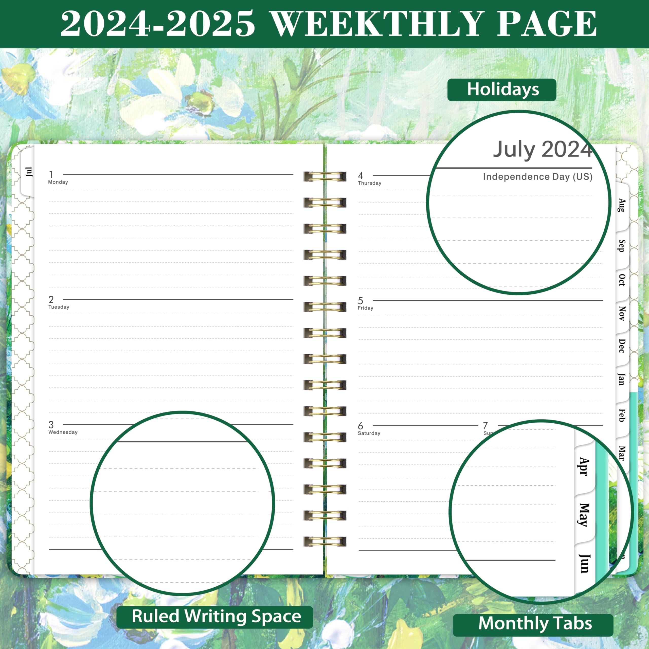 Snapklik.com : Planner 2024-2025 - 2025 Planner, JUL 2024 To JUN 2025 ...
