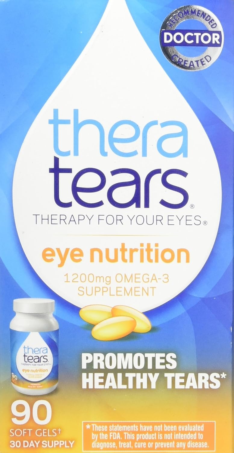 Amazon.com: Thera Tears Nutrition Omega-3 Supplement Easy Swallow ...