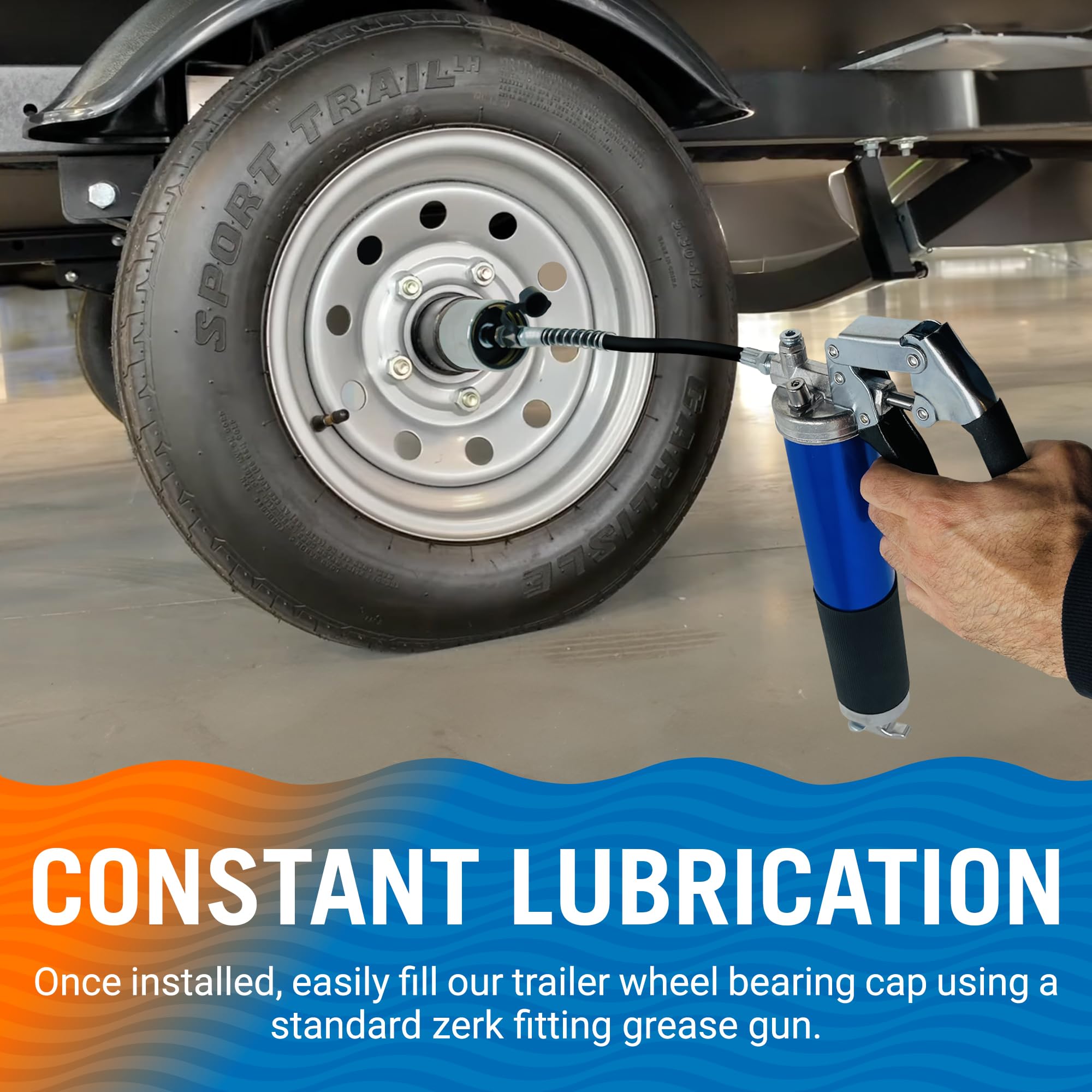 Grease Bearings On Trailer Lucas Marine Wheel Bearing Grease Tube For