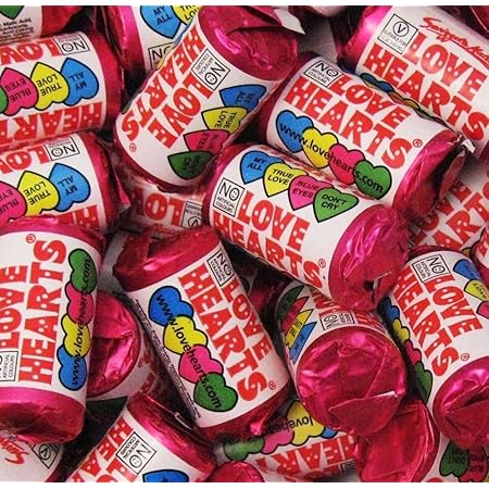 Swizzels Matlow Love Hearts Mini Roll Sweets, 3kg: Amazon.co.uk: Grocery