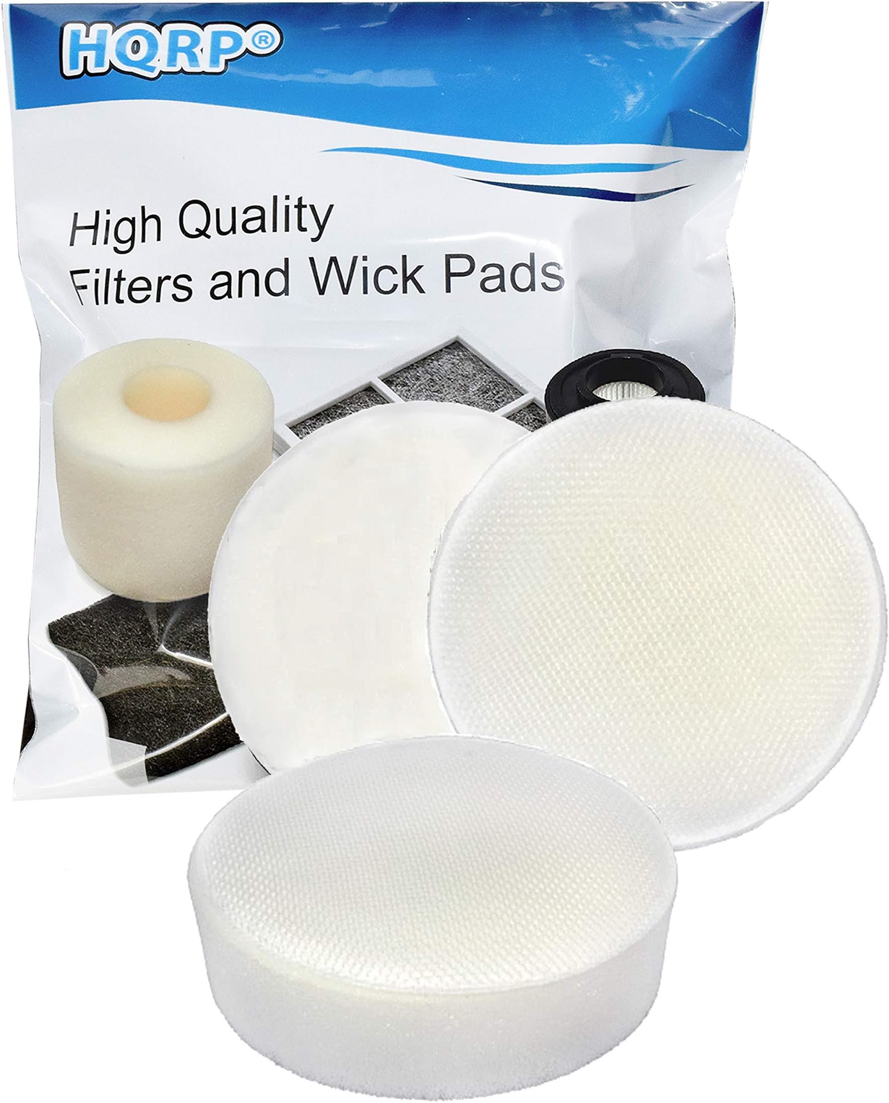 Amazon.com: HQRP 3-pack Washable Foam Sponge Filters compatible with ...