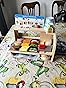 Melissa & Doug Wooden Slice & Stack Sandwich Counter with Deli Slicer ...