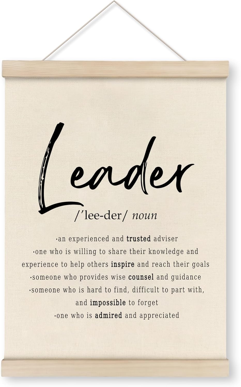 Amazon.com: HRQKO Gift for Boss Poster Hanger Frame, leader gifts ...