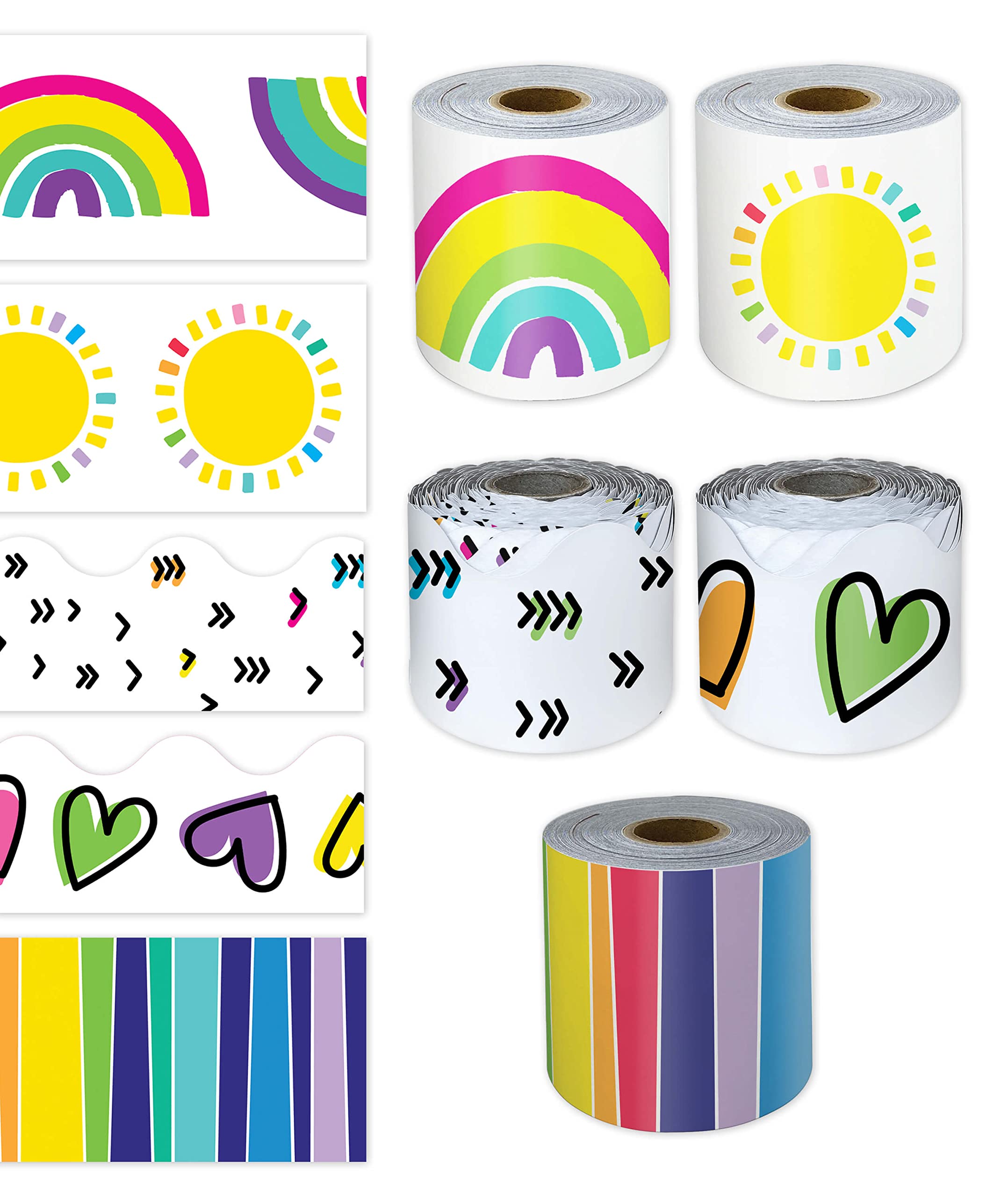 Snapklik.com : Carson Dellosa Spring Bulletin Board Borders - 325ft ...