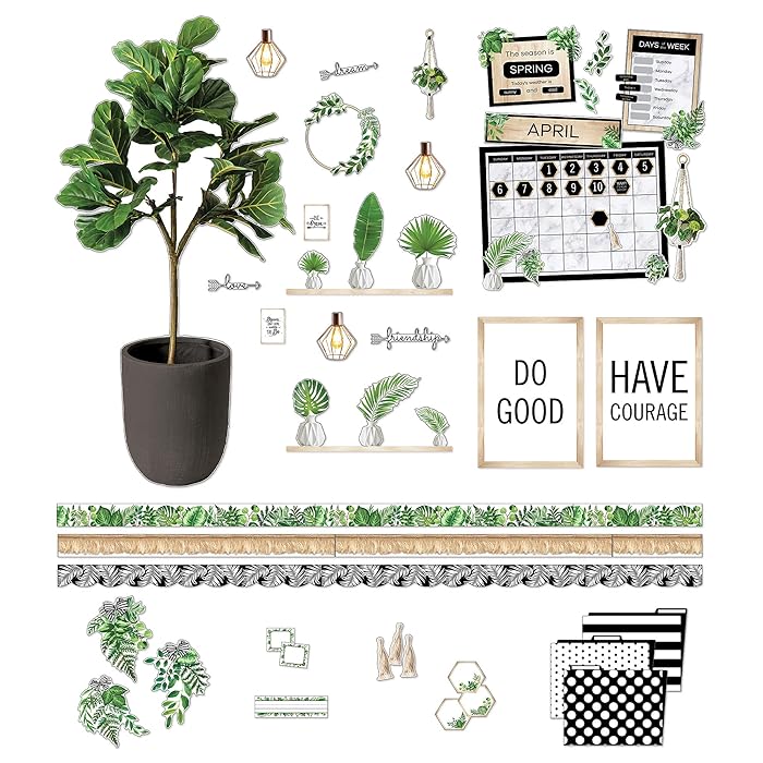 Buy Schoolgirl Style Simply Boho Classroom Decor Bundle, Boho Decor ...