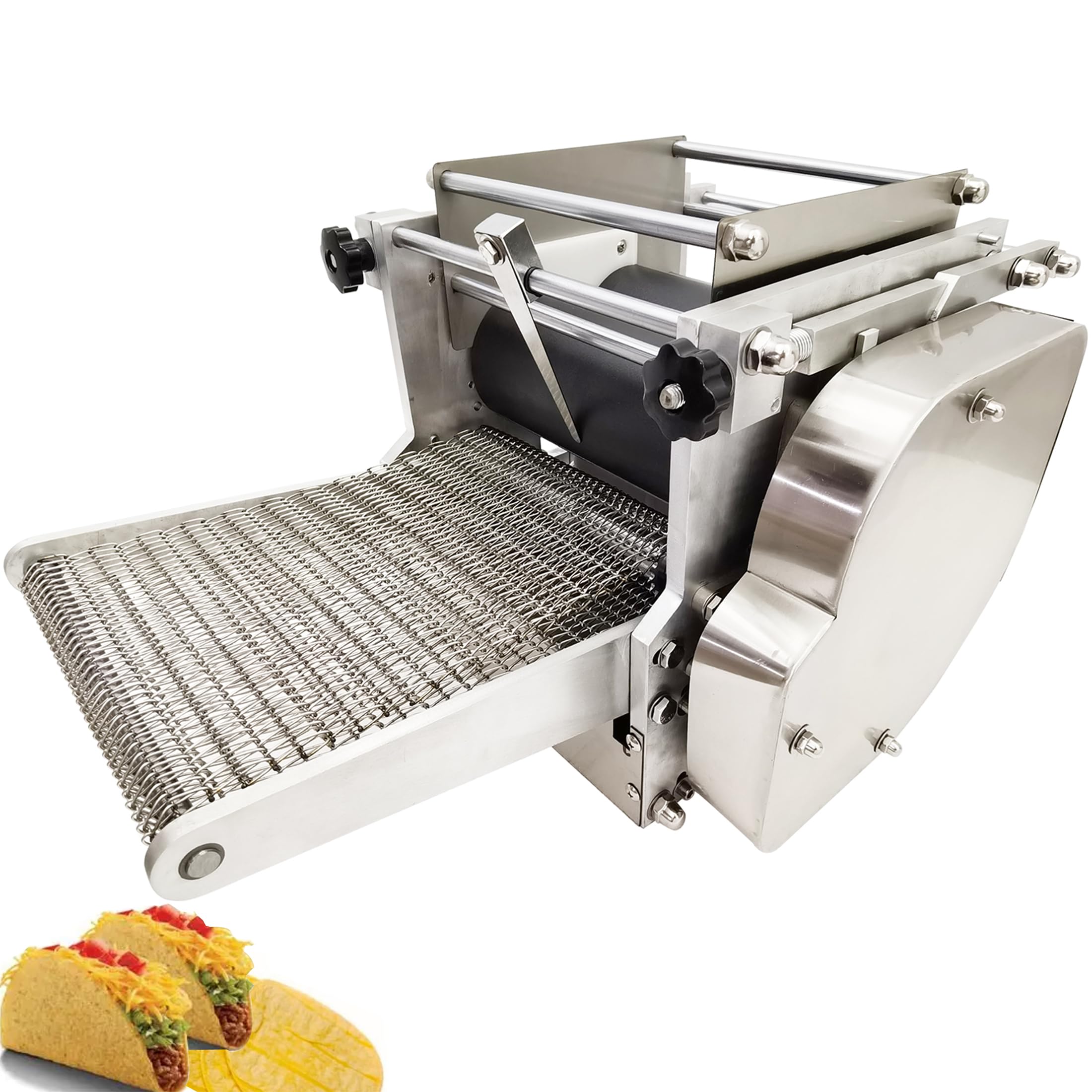 Amazon.com: INTSUPERMAI Commercial Corn Tortilla Making Machine 5.9 ...