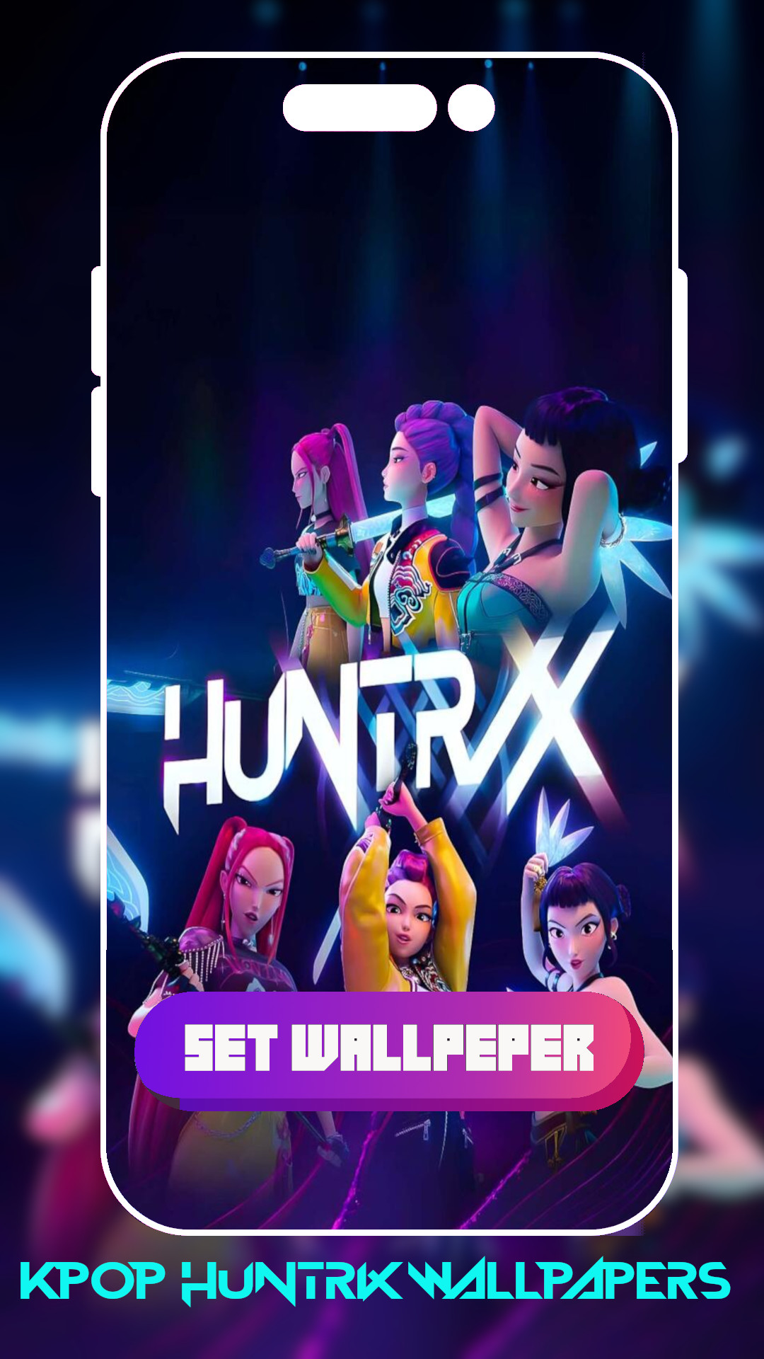 Girly K-Pop Huntrix Aesthetic Backgrounds HD - App on Amazon Appstore