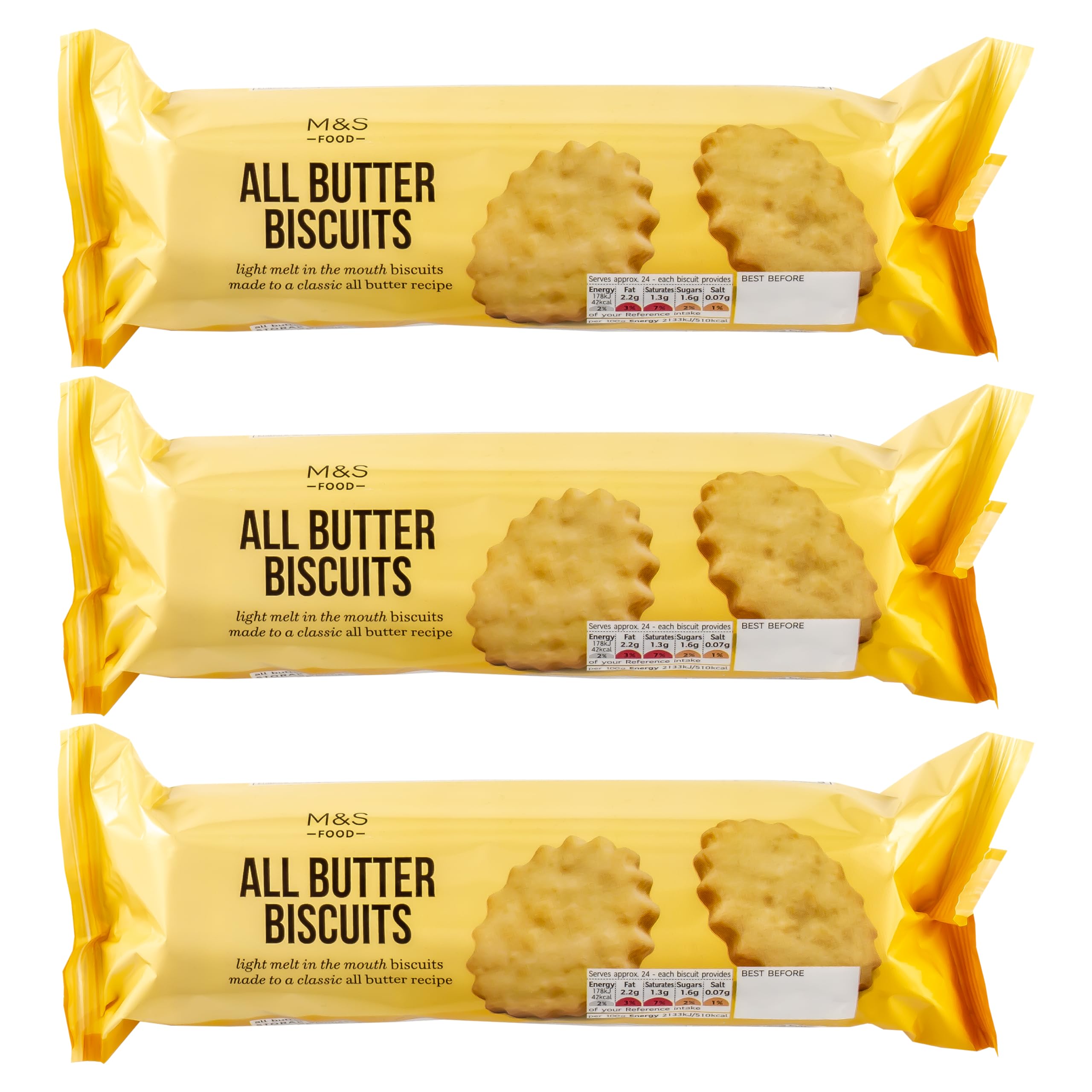 M&S Marks & Spencer All Butter Biscuits, Melt in the Mouth All Butter ...