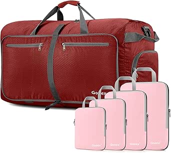 Amazon.com | Gonex Large Foldable Luggage with Compression Packing ...