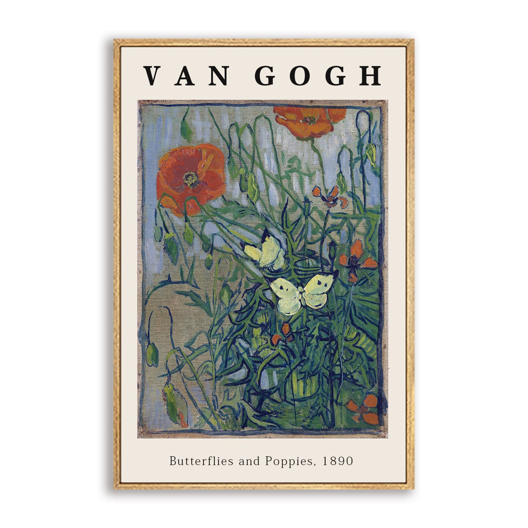 Butterflies Van Gogh Series Vincent Van Gogh