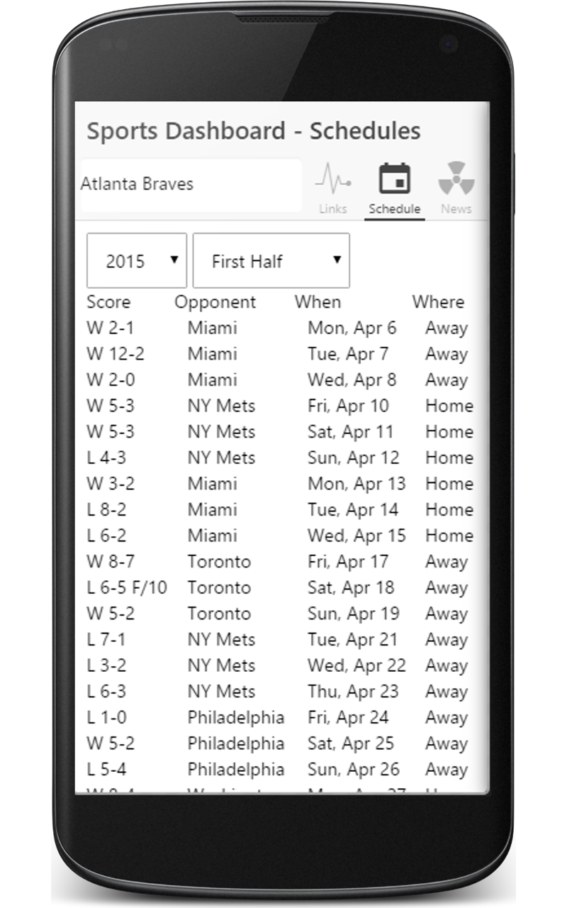 Sports Dashboard 2.0:Amazon.in:Appstore for Android