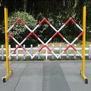 Amazon.com: WHDEBPRD Traffic Fence, Expandable Metal Barricade Portable ...