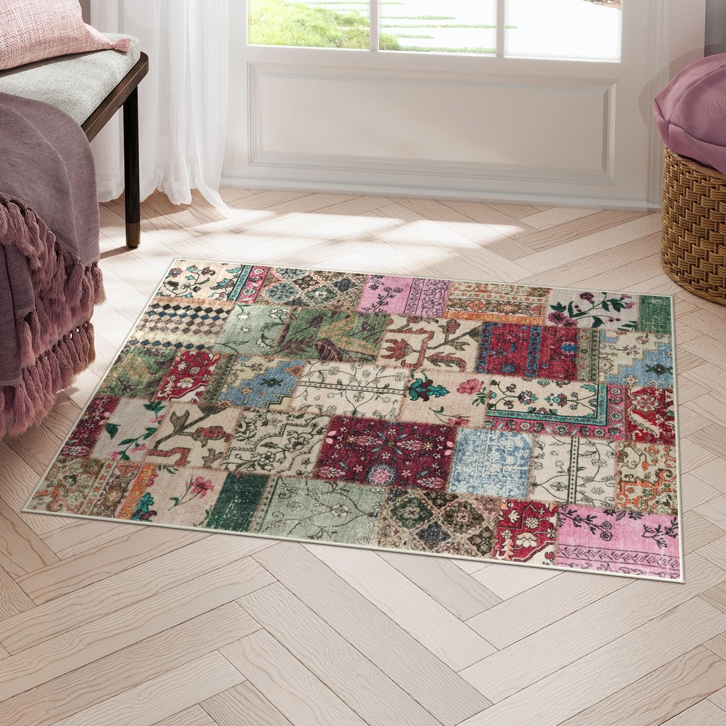 Amazon.com: LIVEBOX Washable Entrance Rugs Indoor for Entryway, Soft ...