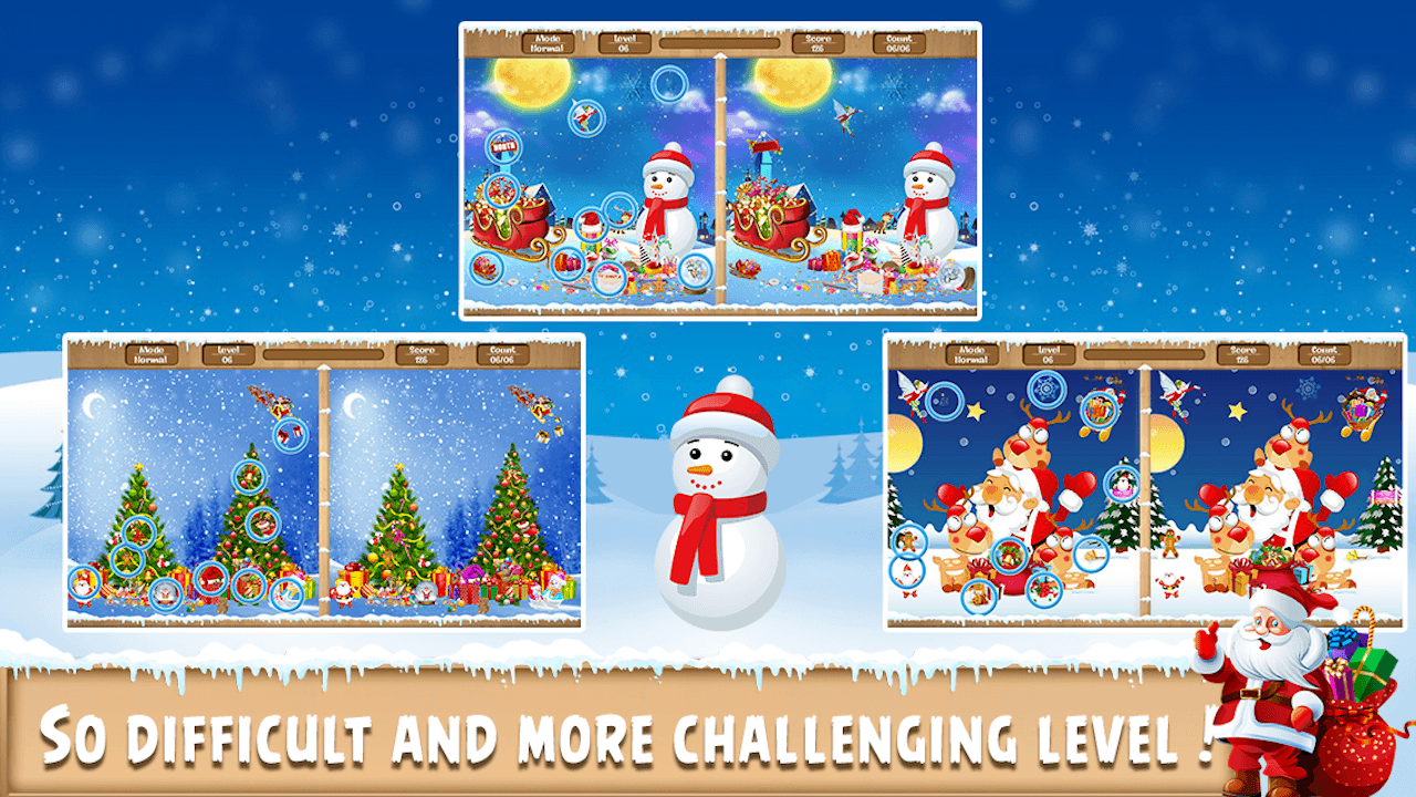 Spot The Difference - Christmas Puzzle - App on Amazon Appstore
