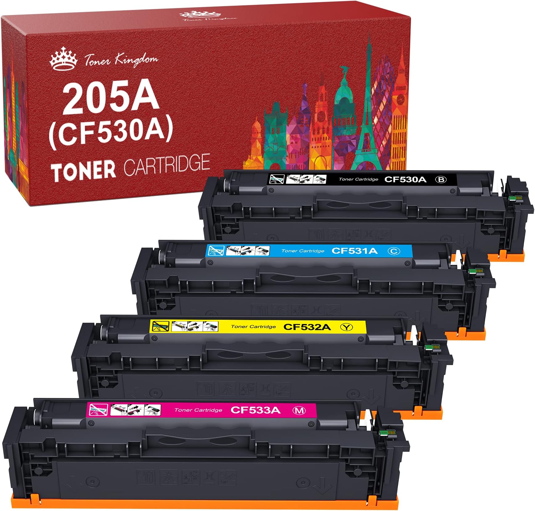 Toner Kingdom 205A Compatibile Cartucce Toner Sostituzione Replacement ...