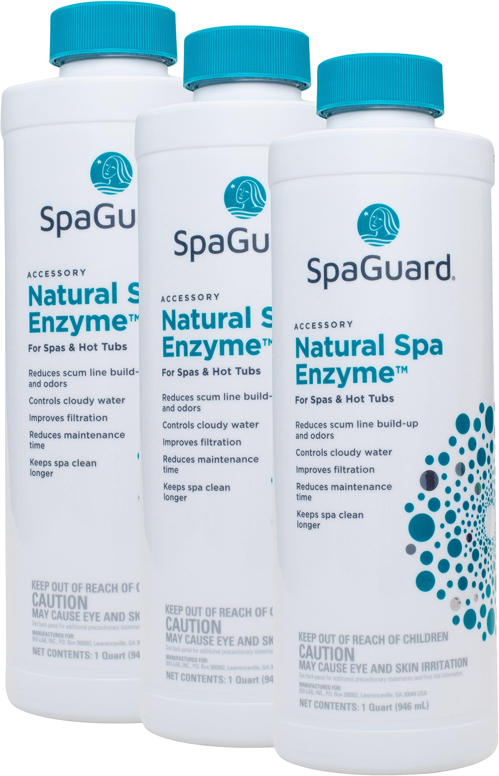 Amazon.com : SpaGuard Natural Spa Enzyme - 1 qt : Swimming Pool Enzymes ...
