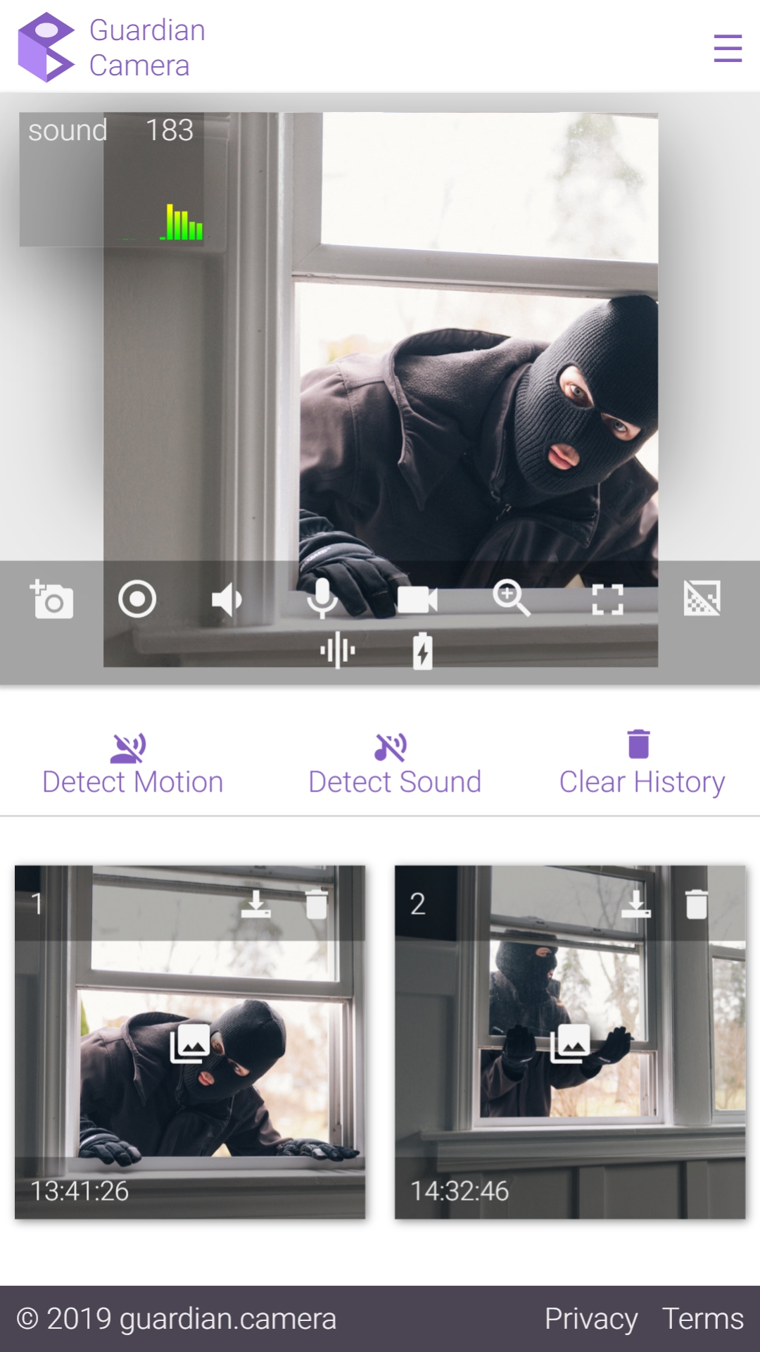 Guardian Camera - CCTV Surveillance & Baby Monitor - App on Amazon Appstore