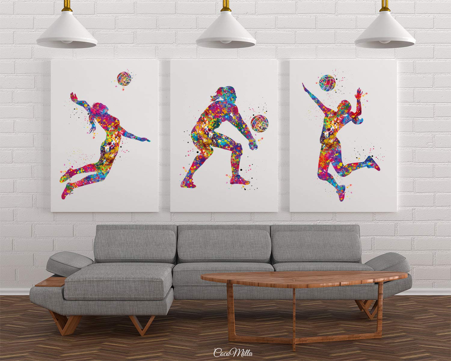 Volleyball Girls Room Themes Girl Sports Nursery Decor, Volleyball