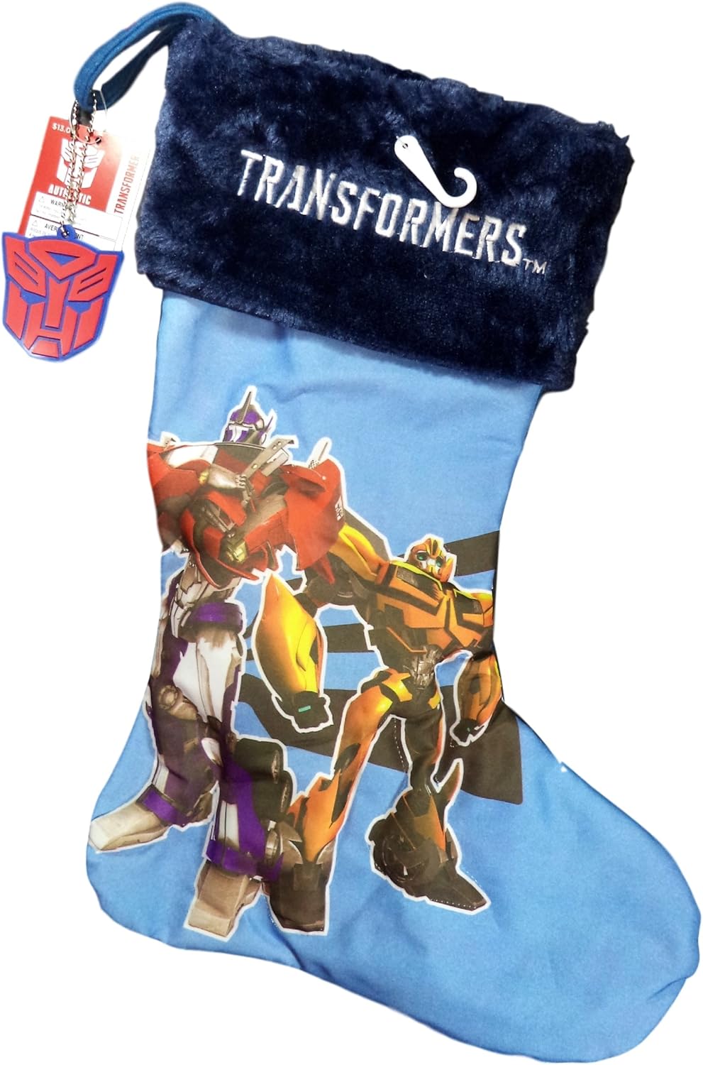 Amazon.com: 17 Inch Transformers Bumble Bee and Optimus Prime Christmas ...